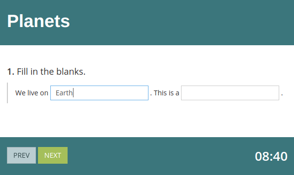 Create A Fill In The Blank Quiz Online With HmmQuiz HmmQuiz Blog